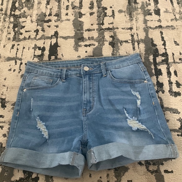 SHEIN | Shorts | Shein Ripped Jean Shorts | Poshmark